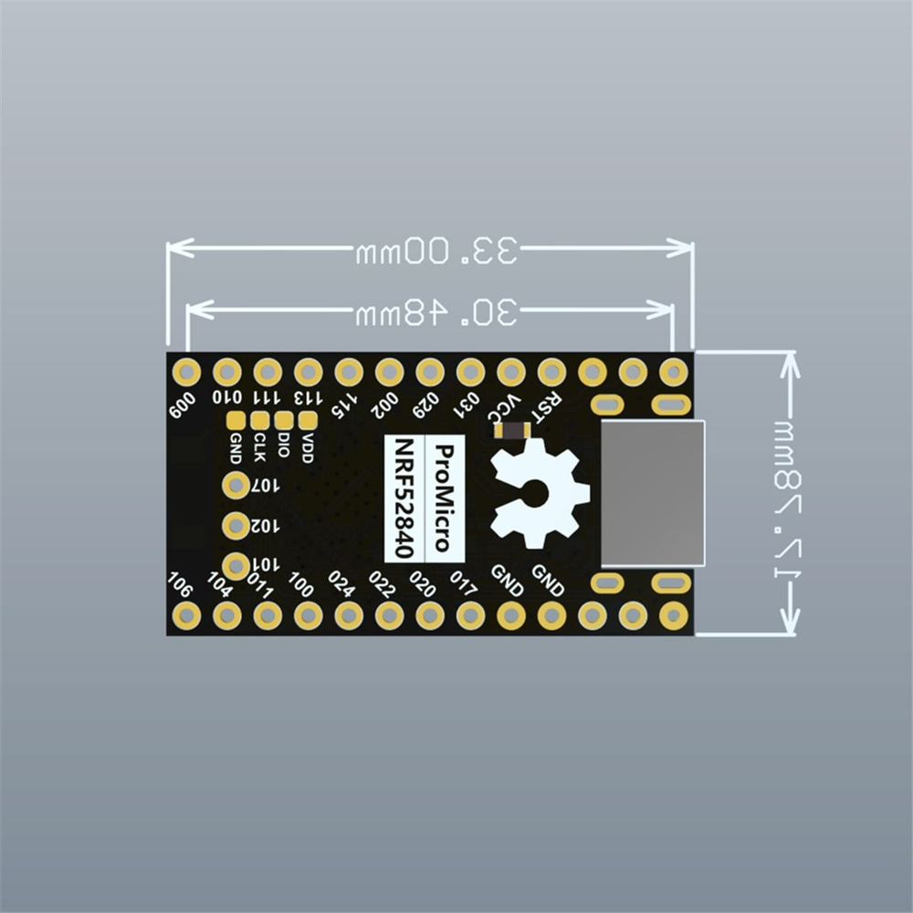 Плата разработки Promicro Nrf52840 для платы Nice Nano V2 0 купить с доставкой по выгодным