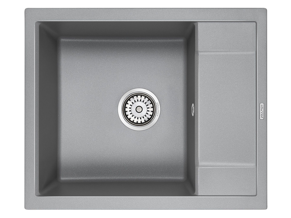 Кухонная мойка врезная Paulmark FLUGEN 50-600, 500х600 мм, гранитная ...