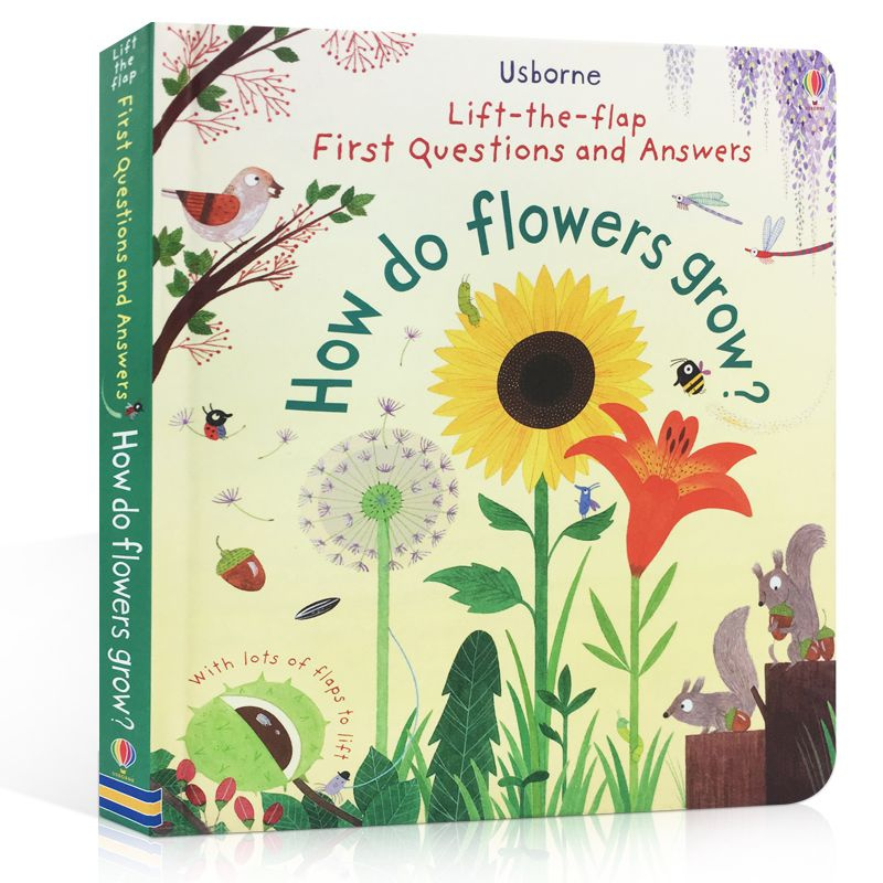 Usborne Lift-the-flap First Questions And Answers: How Do Flowers Grow ...