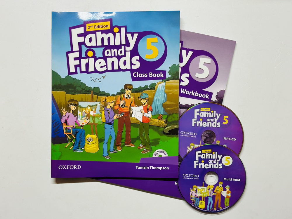 Комплект Family and Friends 5: Class Book + Workbook + CD - купить с ...