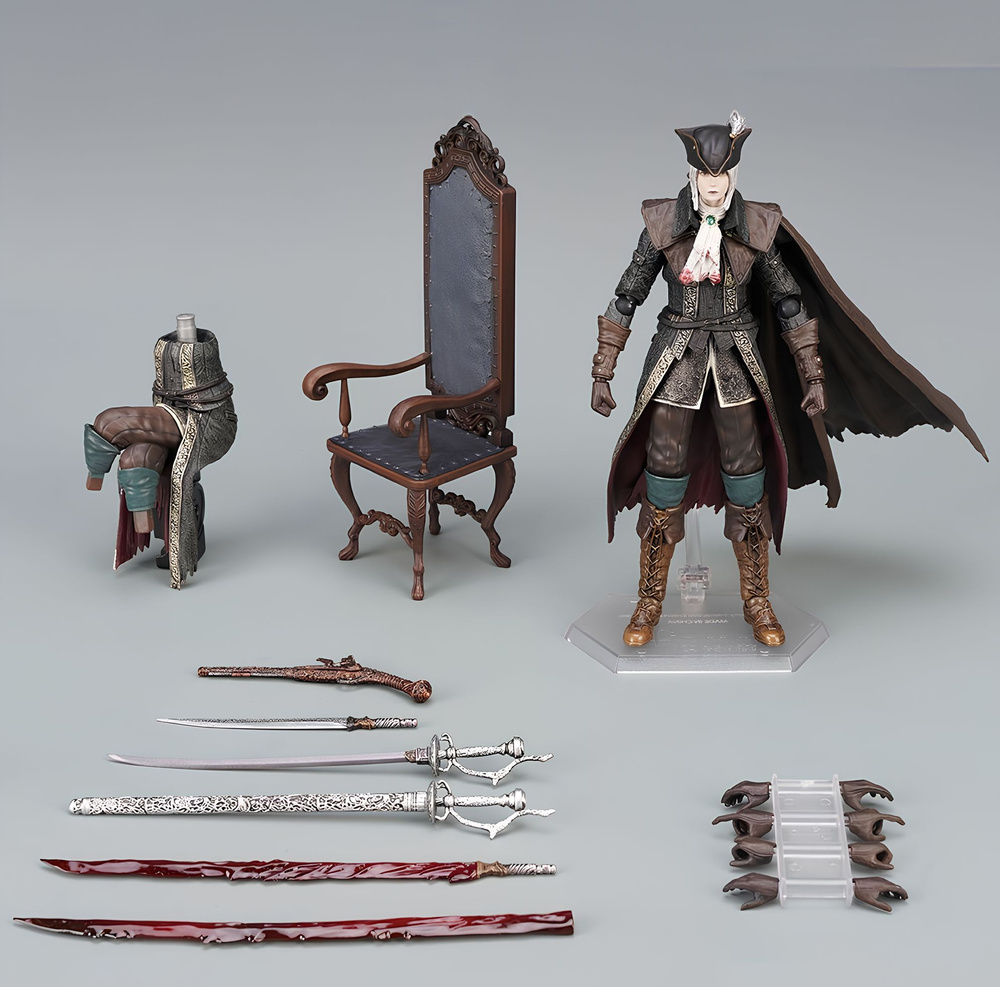 Фигурка Бладборн Леди Мария / Bloodborne Lady Maria figma 536-DX luxury ...