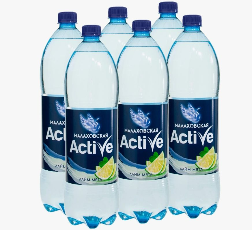 Вода ACTIVE без газа со вкусом Лайм-Мята 6 по 1,5 л. - купить с ...