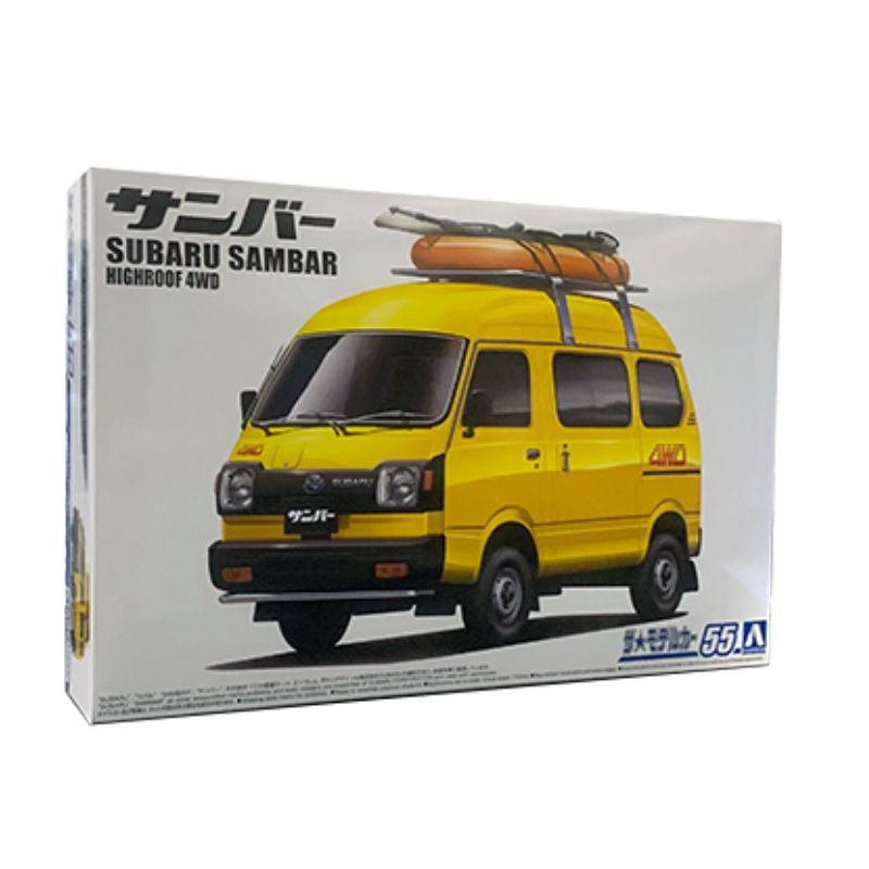 Сборная модель Машинка aoshima-06389 1/24 Subaru K88 Sambar High Roof ...
