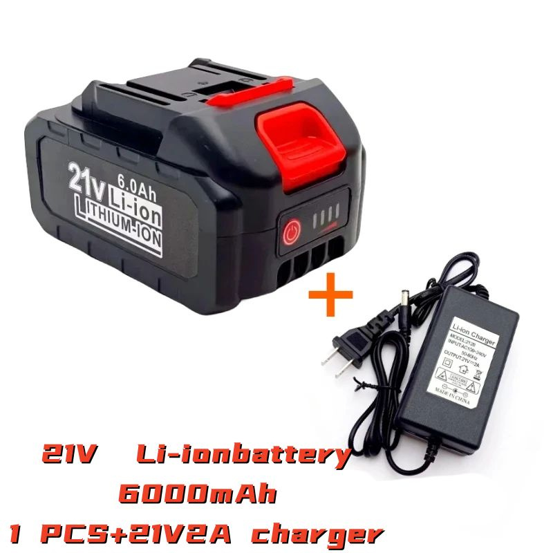 Новый электрический инструмент 21V 6000mah для быстрой зарядки литий - ионных батарей для BL1850 ...