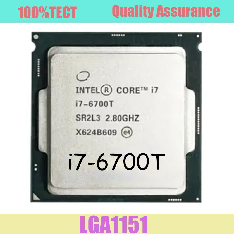 Процессор Intel i7-6700T Core i7 6-го поколения, OEM (без кулера), 4 яд ...