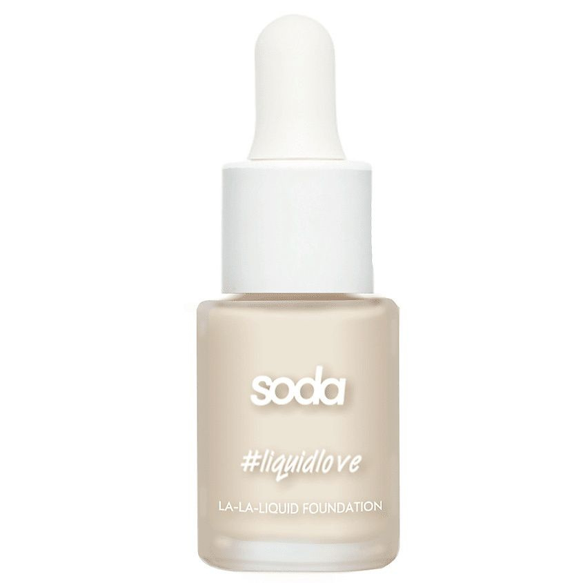SODA LA-LA-LIQUID FOUNDATION #liquidlove ТОНАЛЬНАЯ ОСНОВА-ФЛЮИД 106 ...