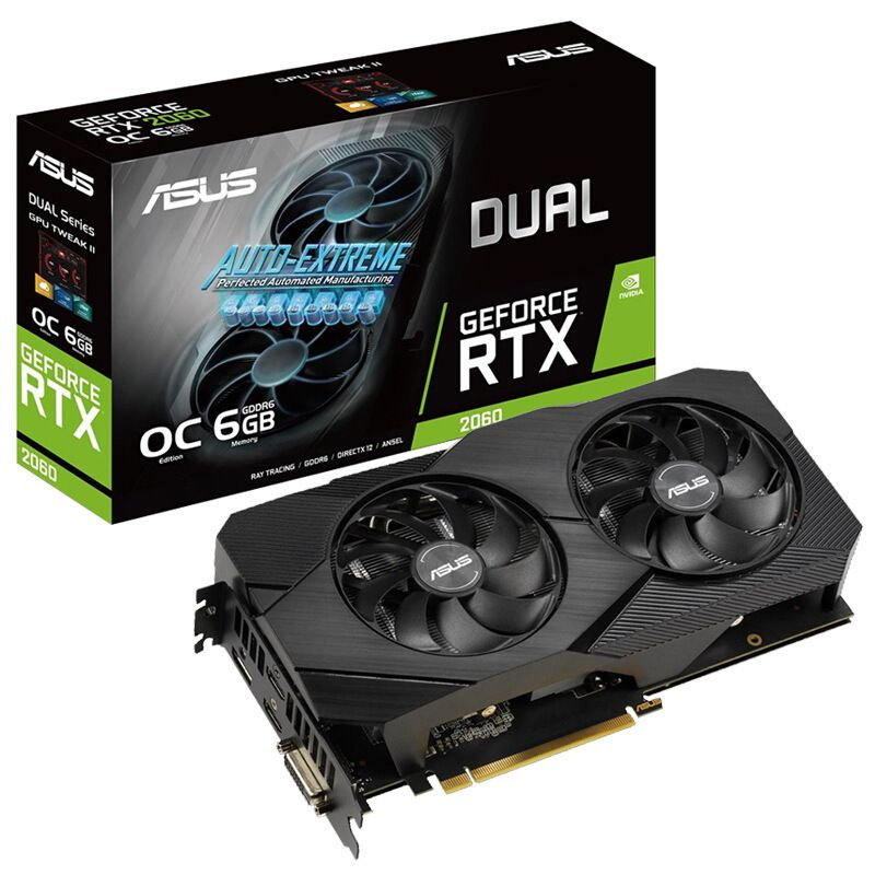 Видеокарта GeForce RTX 2060, 6 ГБ GDDR6 - купить по низким ценам в ...