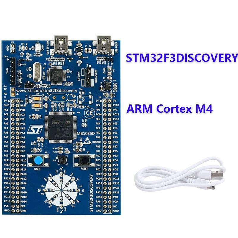 Плата разработки STM32F3DISCOVERY MCU STM32F303VCT6 - купить с доставкой по выгодным ценам в ...