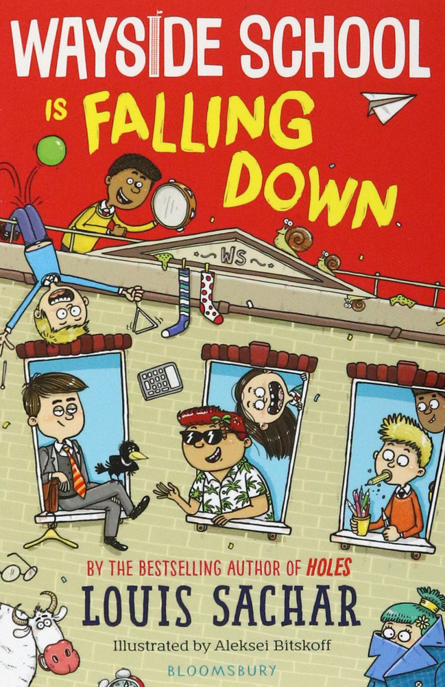 Wayside School Is Falling Down Sachar Louis Книга на Английском Сашар ...