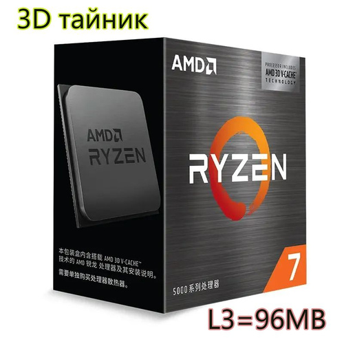 Процессор AMD Ryzen 7, BOX (без кулера), 8 яд., 3.4 ГГц купить по ...