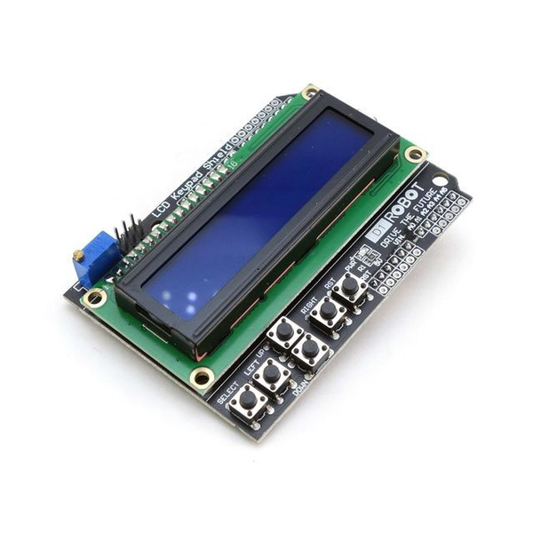 Модуль LCD дисплея 1602 и клавиатуры из 6 кнопок для arduino keypad ...