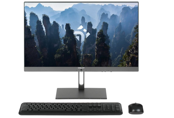 DEXP 23.8" Моноблок AIO-MC B035 (Intel Core i3-12100, RAM 8 ГБ, SSD 250 ГБ, Без видеокарты ...