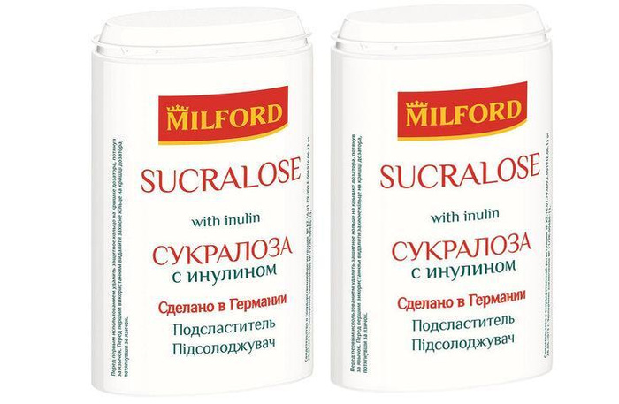 Заменитель сахара MILFORD Сукралоза с инулином, 370 таблеток ...