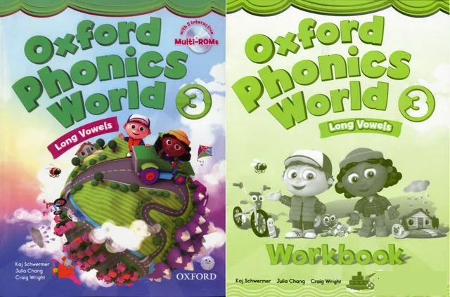 Oxford Phonics World 3 Комплект Учебник+Тетрадь+Multi-ROMs Pack ...