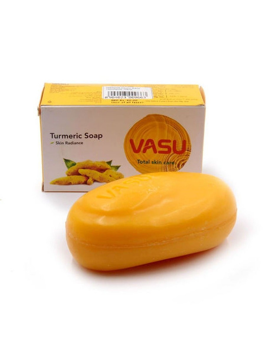 Мыло с куркумой антисептическое Vasu TURMERIC SOAP 125гр - купить с ...