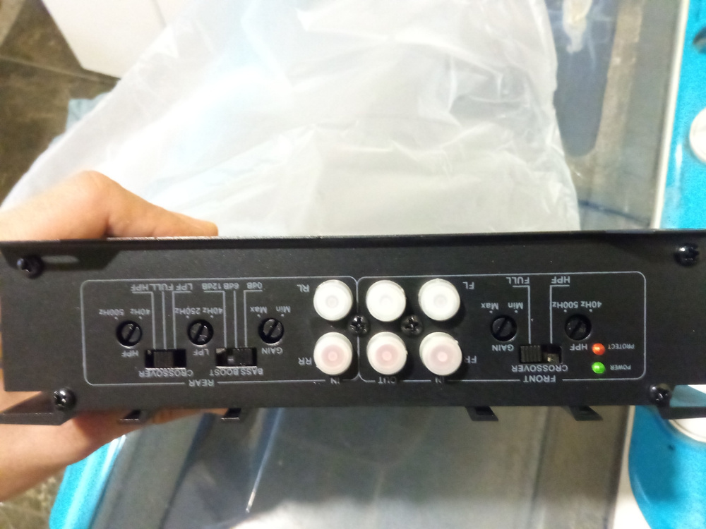 Усилитель звука автомобильный 4 канальный для сабвуфера для колонок GMA 042 - купить с доставкой ...