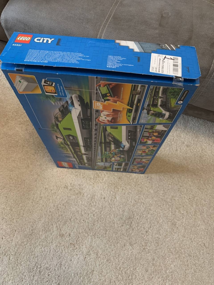 Конструктор LEGO City Trains Товарный поезд, 1226 деталей, возраст от 6 ...