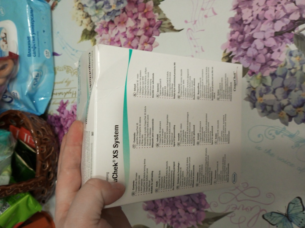 Коагулометр Коагучек (CoaguChek) XS + 12 тест-полосок в комплекте ...