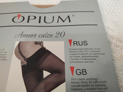 Чулки OPIUM OPIUM, 20 ден 1 пара - купить с доставкой по выгодным ценам в интернет-магазине OZON ...