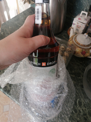 Сироп Pinch& Drop Желтый банан для кофе, коктейлей, лимонада, мороженого и десертов, стекло, 1л ...