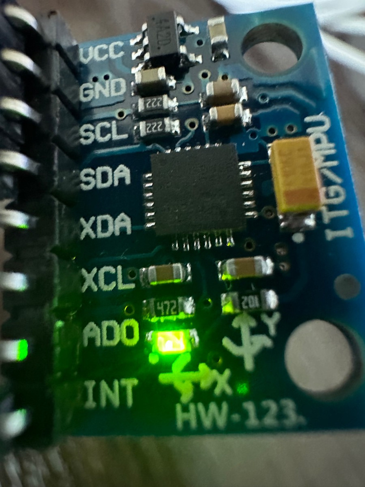 Гироскоп + акселерометр GY-521 Arduino MPU-6050 - купить с доставкой по ...