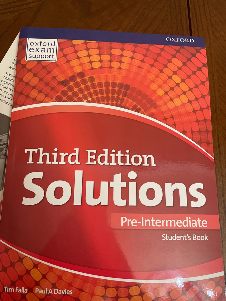 Solutions Pre intermediate Third Edition Комплект: Student's Book ...