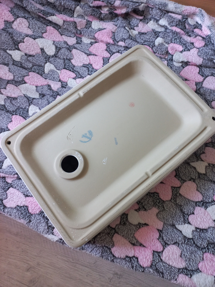 Раковина накладная над стиральной машиной Ceramalux 6250 без перелива купить на OZON по низкой ...