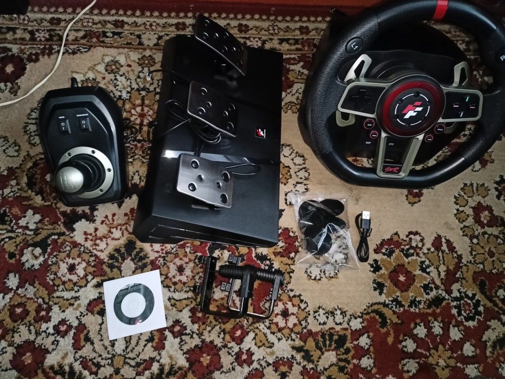 Игровой руль FLASHFIRE 6in1 SUZUKA Racing Wheel ES900R - купить с ...