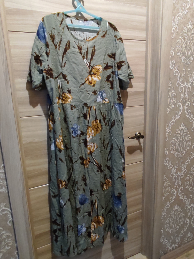 Платье Женский SYJYW бежевый Полиэстер, размер 52 купить c доставкой на OZON по низкой цене ...