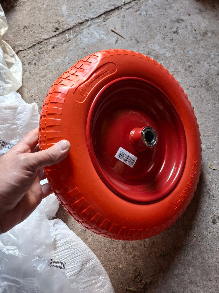 Колесо для садовой тачки Polyagro 8055104_340, 160 кг купить c доставкой на OZON по низкой цене ...