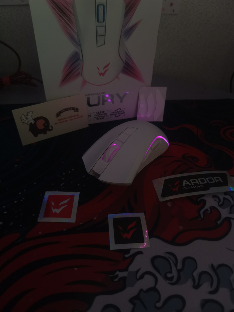Игровая мышь проводная ARDOR GAMING GAMING Fury, черный - купить по ...