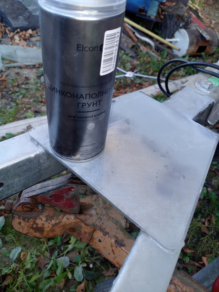 Состав для холодного цинкования цинковая грунтовка грунтовка по металлу Elcon Zintech 96 ...