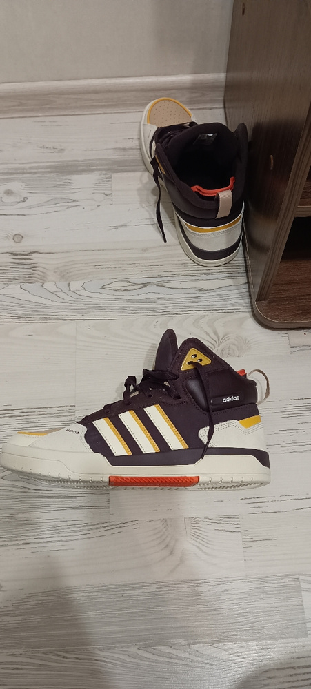 Кроссовки Женский, Мужской adidas EVA Баскетбол, Скейтбординг, размер 39 Зима Шнурки Без каблука ...