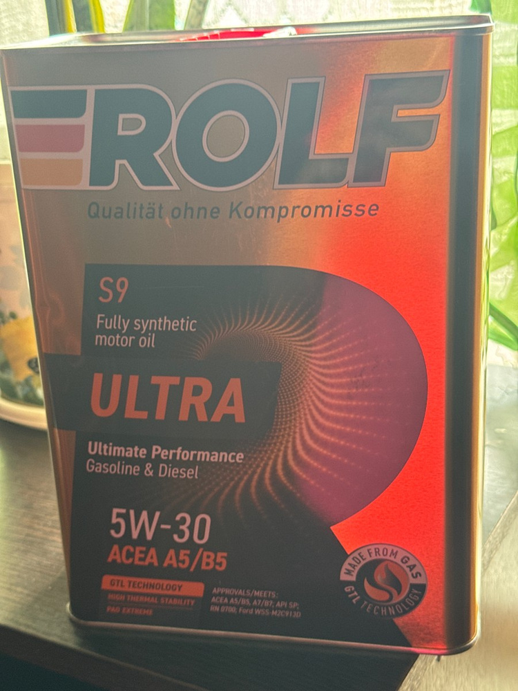 Масло моторное ROLF ULTRA 5W-30 Синтетическое 5 л 101501 купить c доставкой на OZON по низкой ...