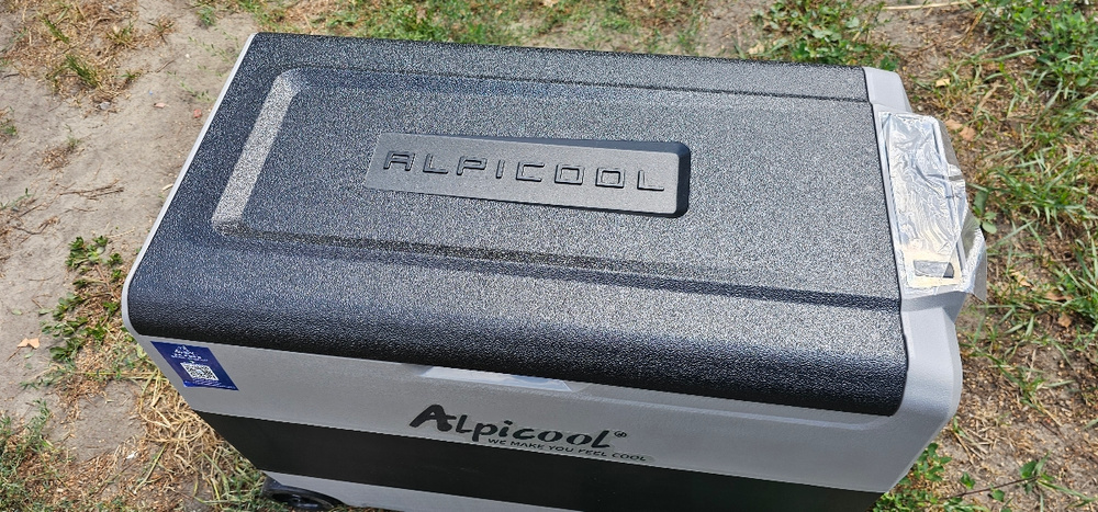 Автохолодильник компрессорный Alpicool T60 60 л, двухкамерный -20/+10 C ...