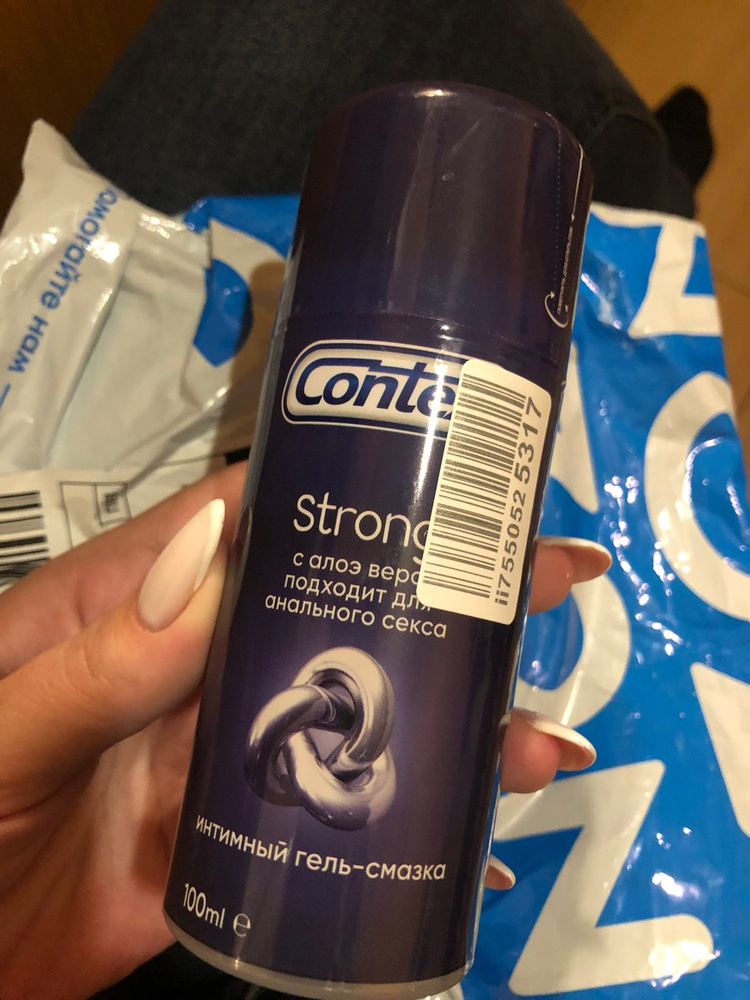 Contex Strong Интимный гель-смазка для анального секса с регенерирующим эффектом, 100 мл ...