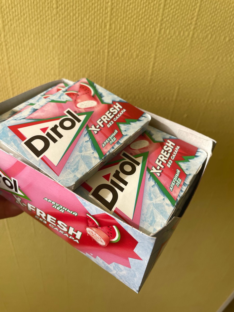 Dirol Colors XXL ассорти фруктовых вкусов жевательная резинка без ...