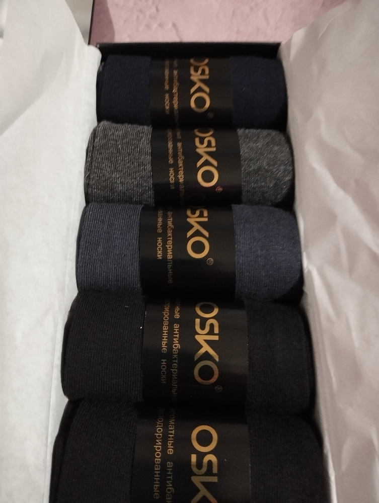 Носки Osko, 6 пар - купить с доставкой по выгодным ценам в интернет-магазине OZON (1397121706)