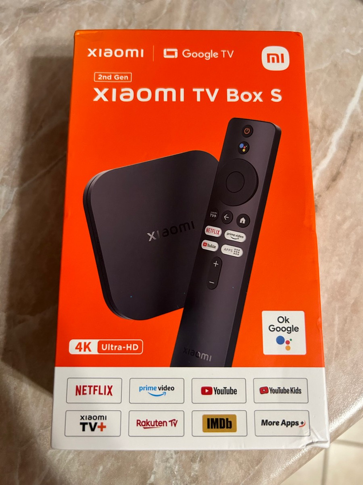 Медиаплеер Xiaomi Mi Box S 2 Gen Global, HDMI, USB, черный, Android купить по низкой цене с ...