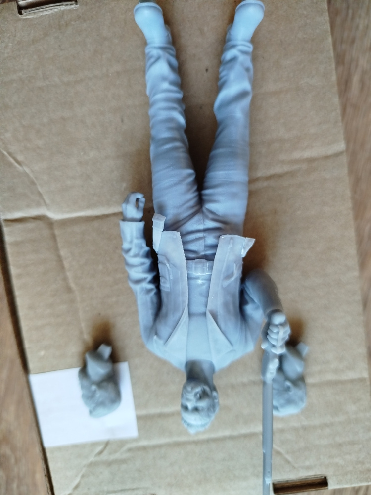 Статуэтка Atomic Heart Belyash Robot/Беляш фигурка 11 см под раскраску ...