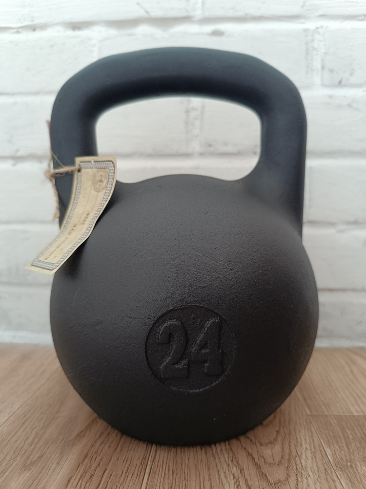 гиря Titan, 24 кг - купить по выгодной цене в интернет-магазине OZON (1428922983)