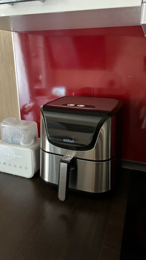 Kitfort Аэрогриль КТ-2232, серый металлик купить на OZON по низкой цене (464119976)