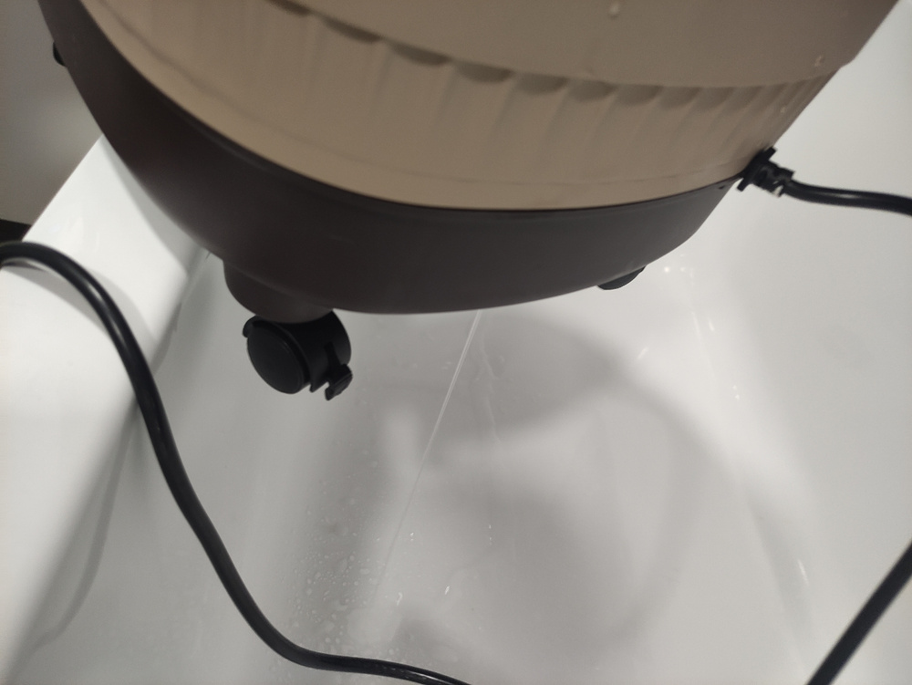 Электрическая массажная ванночка для ног, умное ведро для замачивания ног35*40*36CM,коричневый,A ...