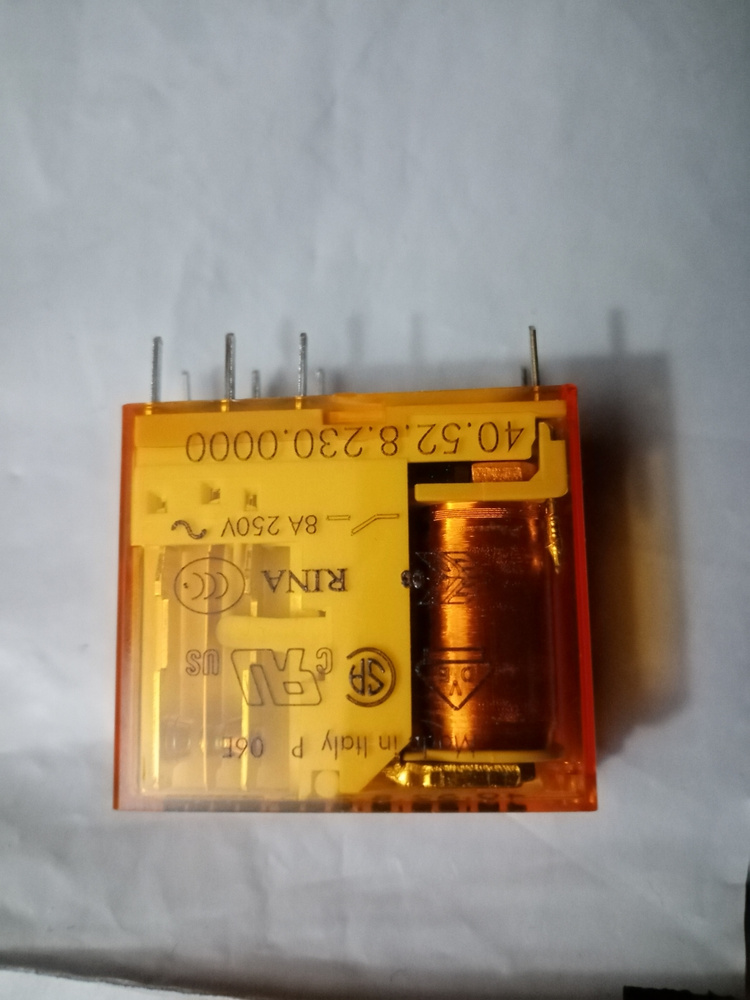 40.52.8.230.0000, Реле 2 переключ. 230VAC, 8A/250VAC DPDT - купить по выгодной цене в интернет ...