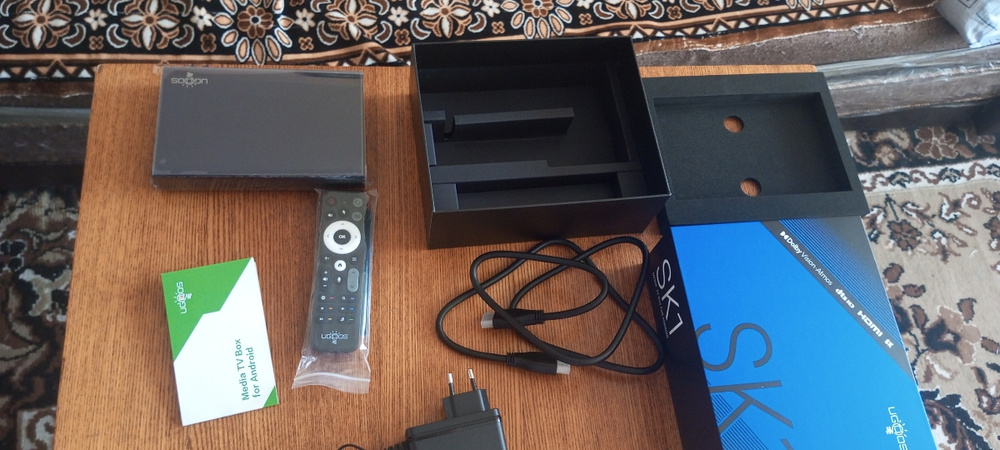 Медиаплеер Ugoos SK1, HDMI, RJ-45 Ethernet, USB, Оптический аудио ...