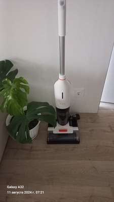 Моющий пылесос вертикальный беспроводной с самоочисткой ILIFE W90 Plus для дома для влажной и ...