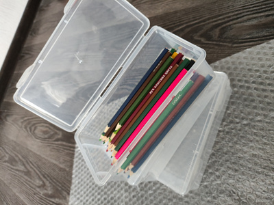 Прозрачная коробка для карандашей - купить с доставкой по выгодным ...