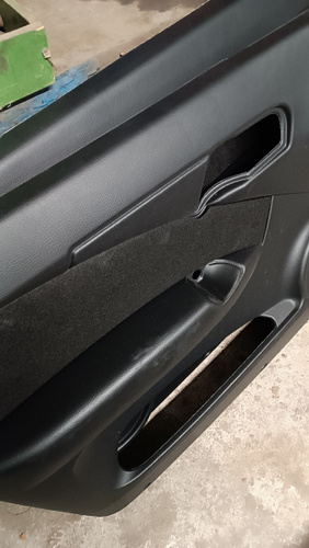 Обшивка Двери ВАЗ 2110-2112 (Дверные Карты Люкс-2) (Экокожа Вставки) 52 ...