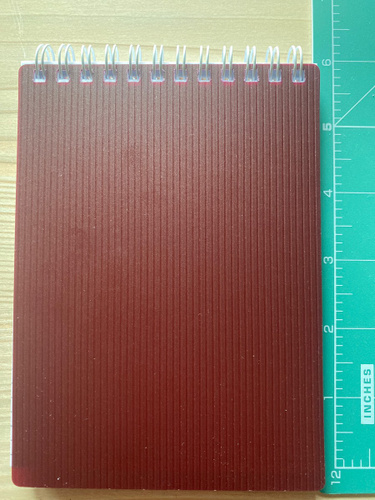 Блокнот Hatber 80 листов, формата А6, в клетку, на гребне, пластиковая обложка - купить с ...