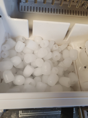 Льдогенератор профессиональный HURAKAN HKN-IMS18 с измельчителем ...